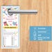 Teacher Appreciation Room Service Door Hanger, Printable Editable ...