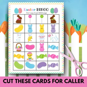 Easter BINGO Printable, Easter Games PRINTABLE, Easter Classroom Game ...