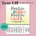 Compliment Tear off Flyer for School Counselors, Therapists, Teachers ...