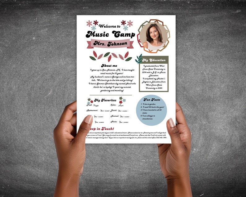 Meet the Teacher EDITABLE Template, Boho Teacher Welcome Letter, Back ...