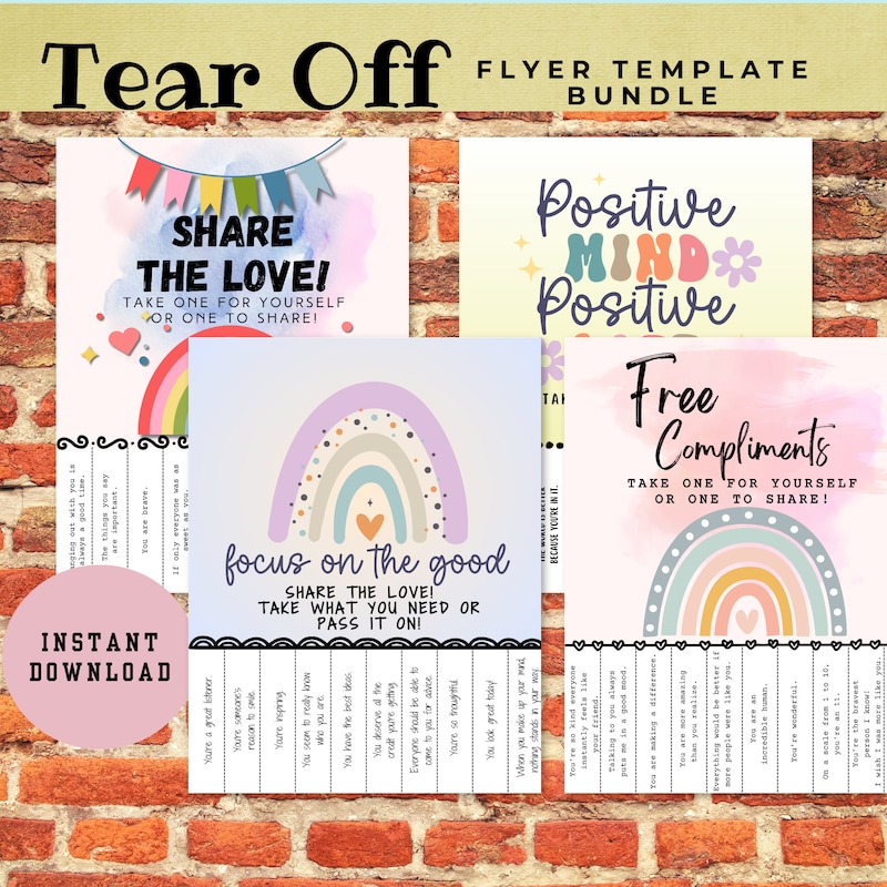 Compliment Posters - Etsy UK