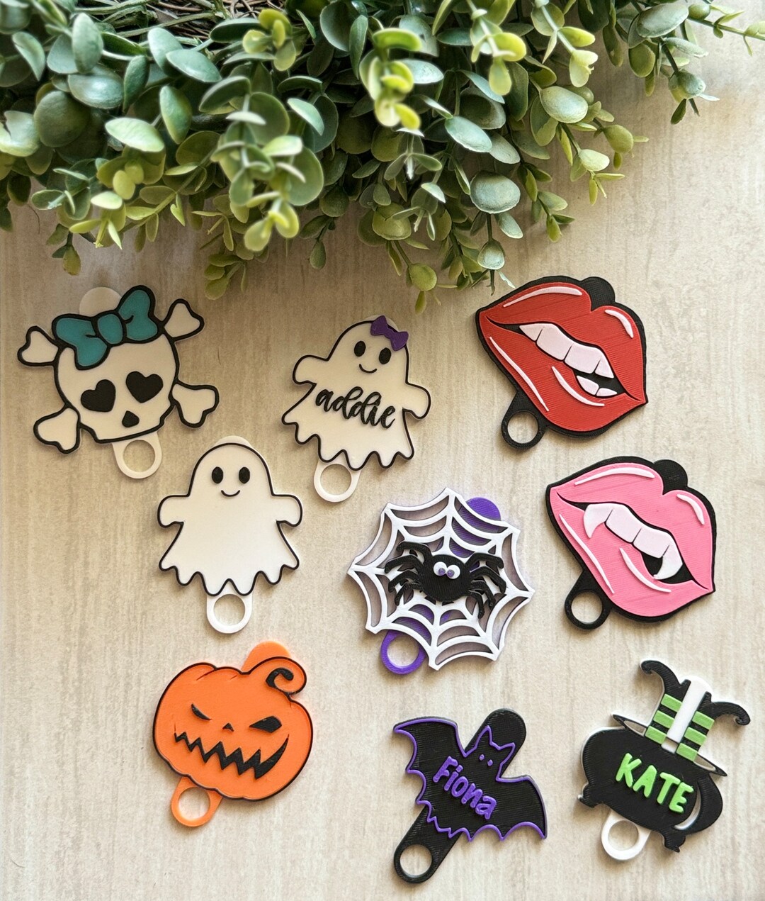 Personalized Halloween Name Plate for Stanley H2.O Tumblers 30oz & 40oz ...