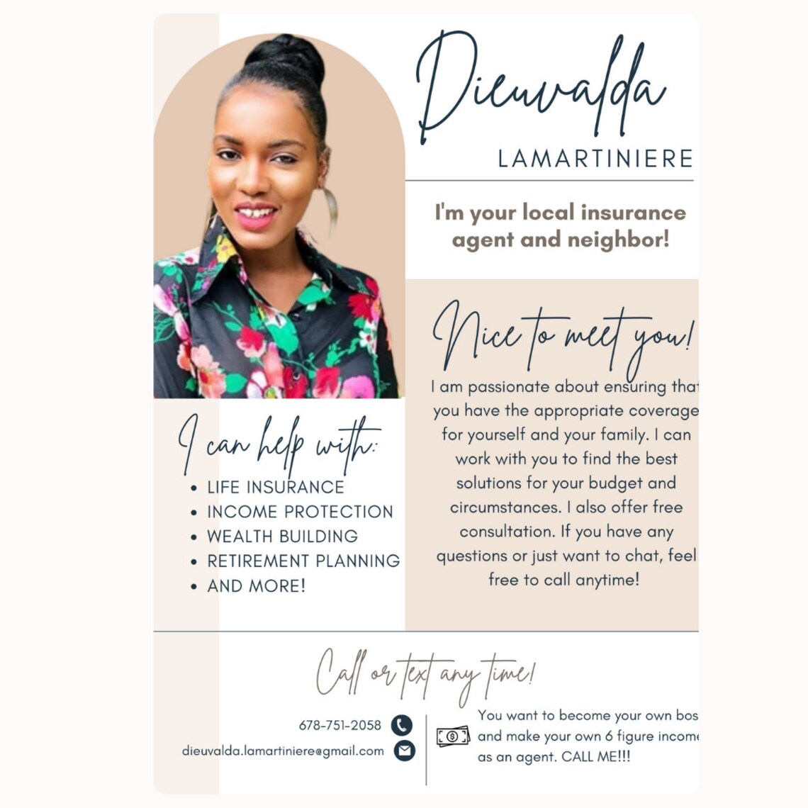 Life Insurance Agent Flyer, Insurance Broker Templates, Insurance ...