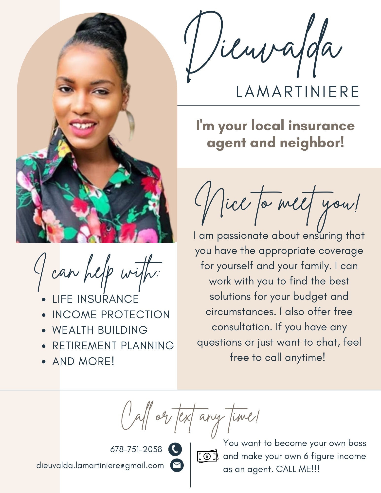 Life Insurance Agent Flyer, Insurance Broker Templates, Insurance ...