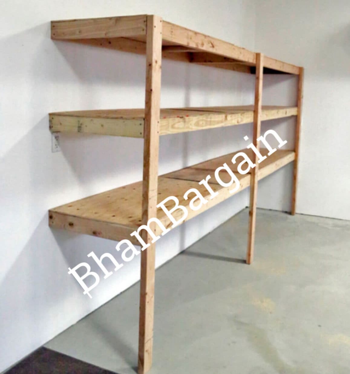 Easy DIY Garage Shelf Plan - Easy Guide to Building Garage Shelves! - Etsy