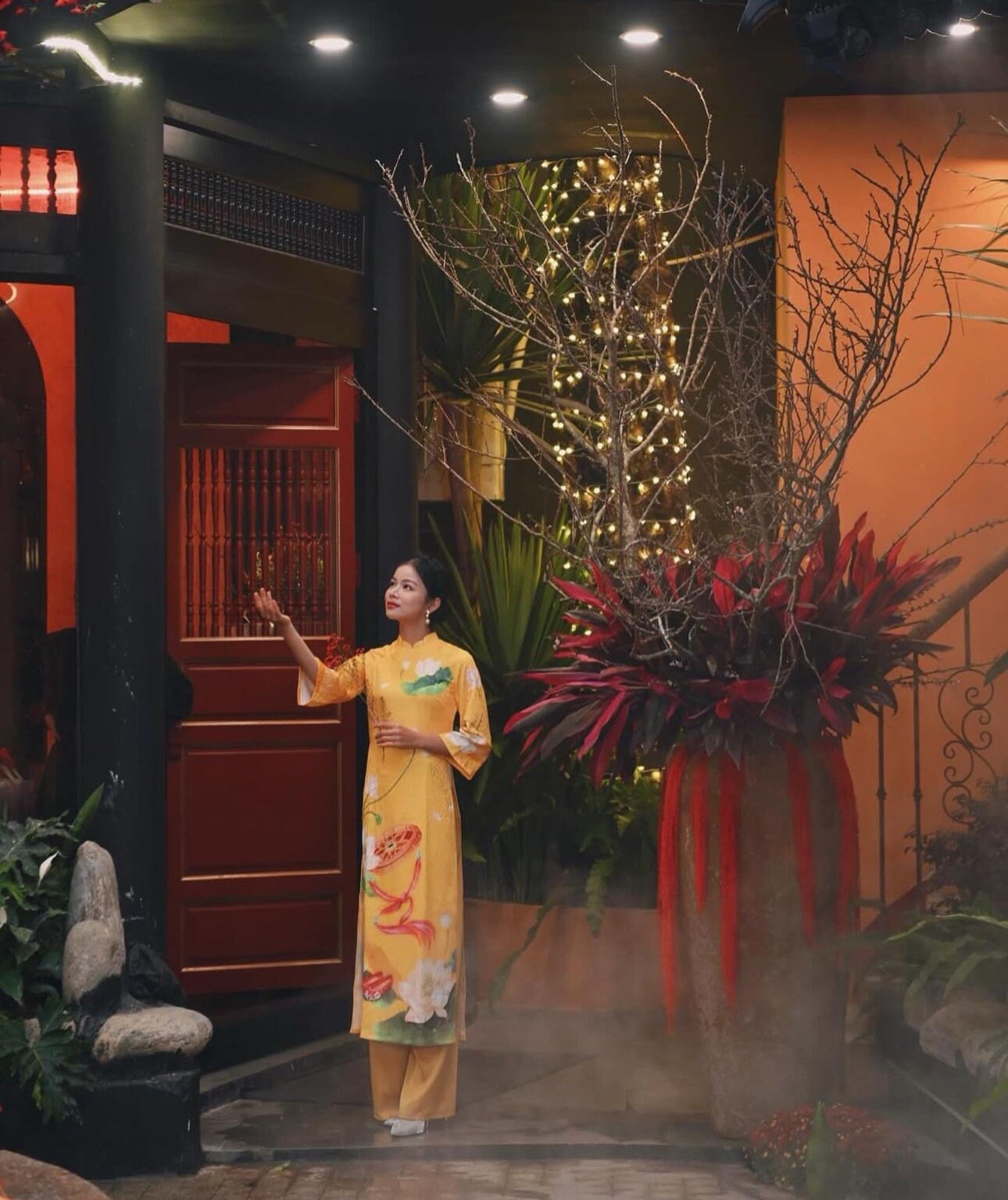 Vietnamese Traditional & Modern Ao Dai Yellow, Pants Included - Etsy