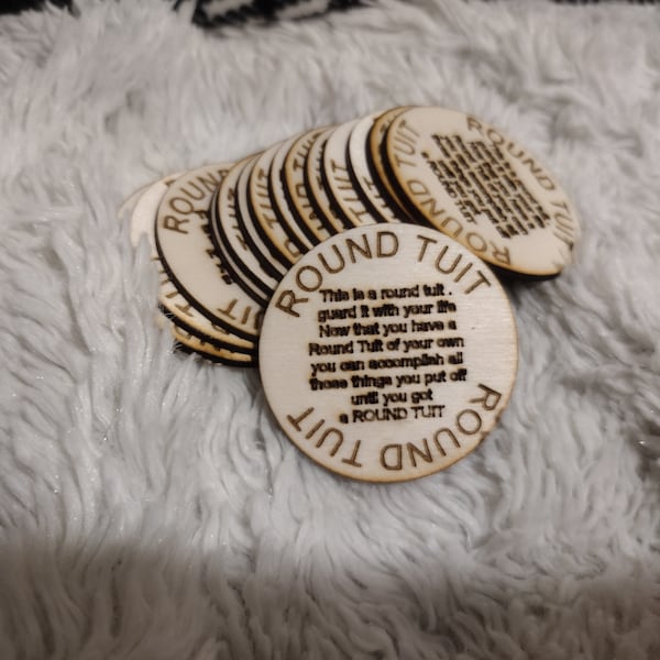 Round Tuit - Etsy Australia