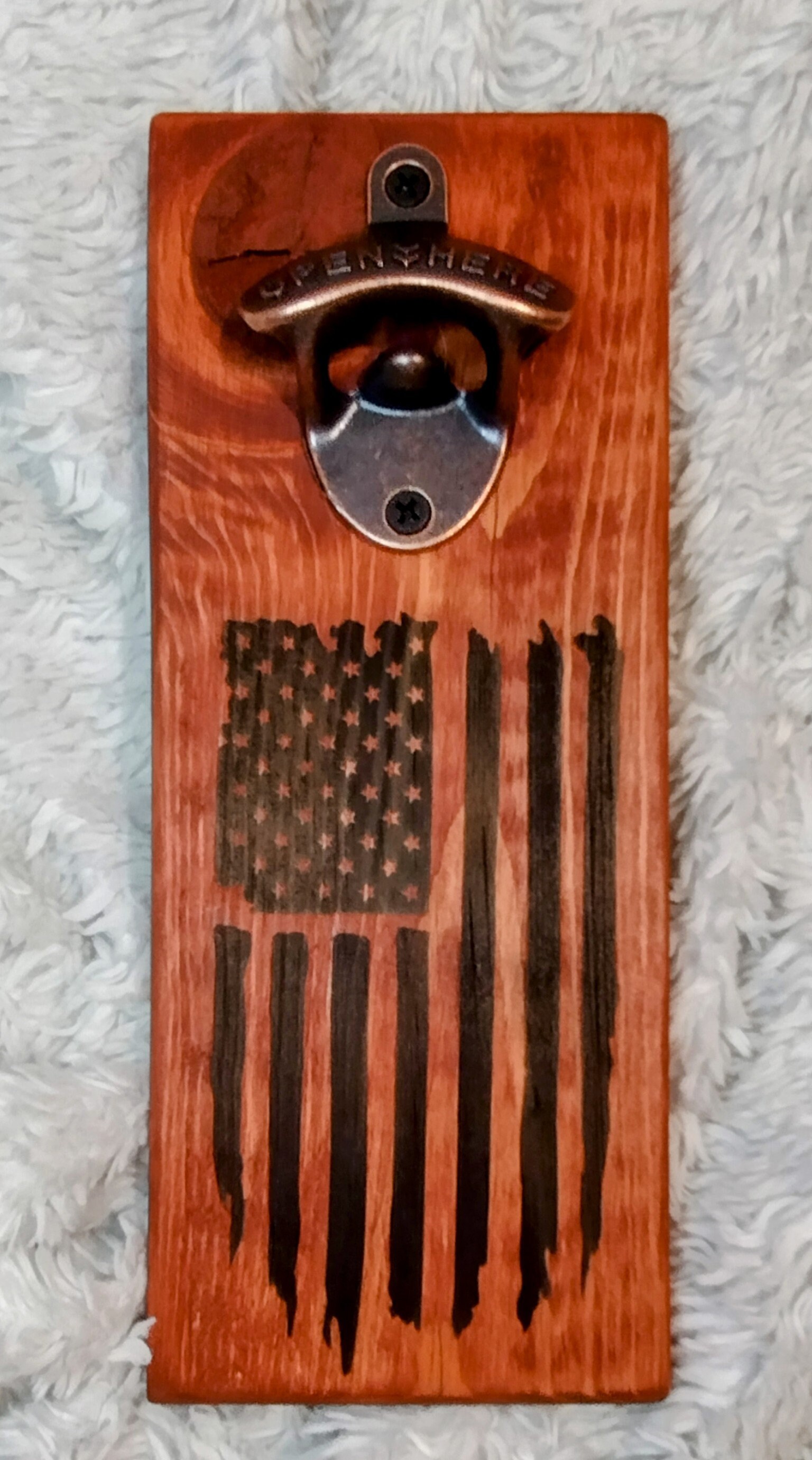 American Flag Bottle Opener - Etsy
