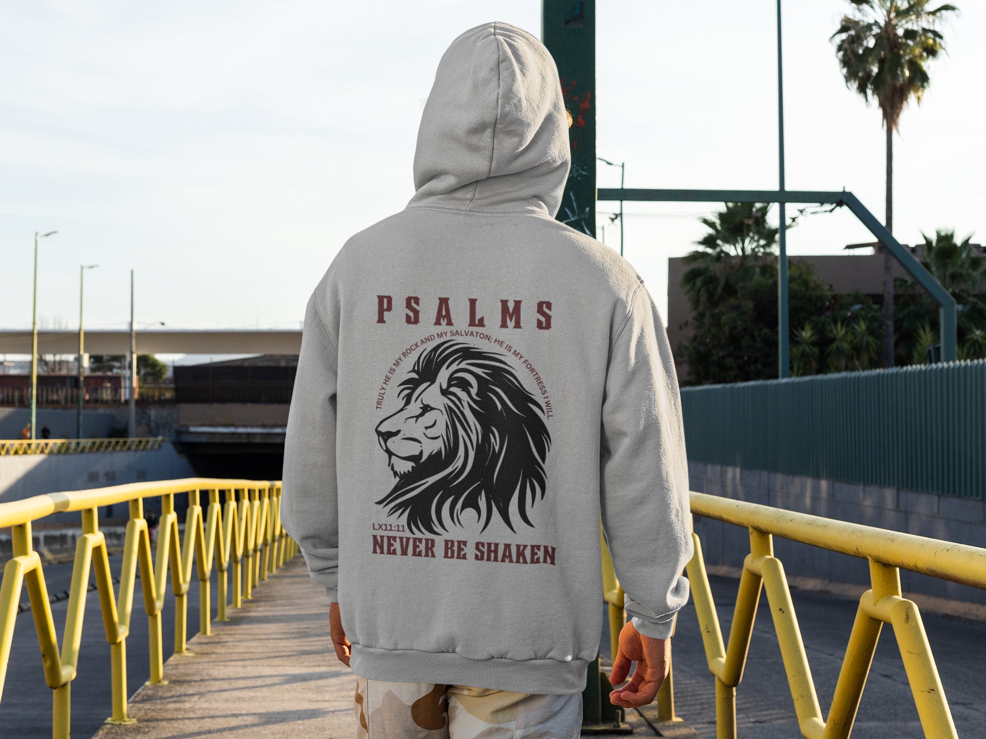 Never Be Shaken Hoodie, Bible Verse Hoodie,christian Gift,jesus Hoodie ...