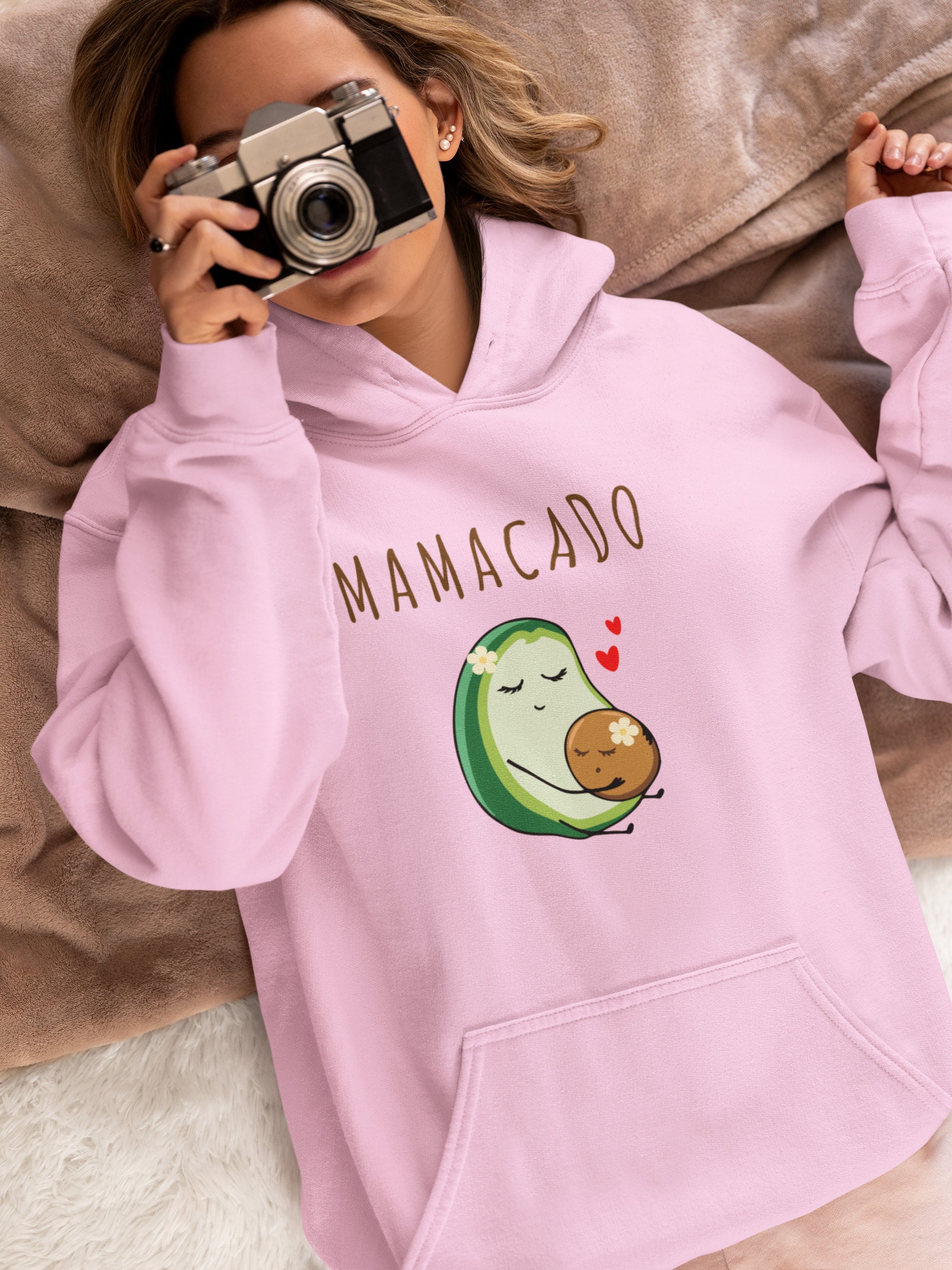 Mamacado Hoodie, Mother's Day Gift, New Mom Gift, Pregnancy Hoodie ...