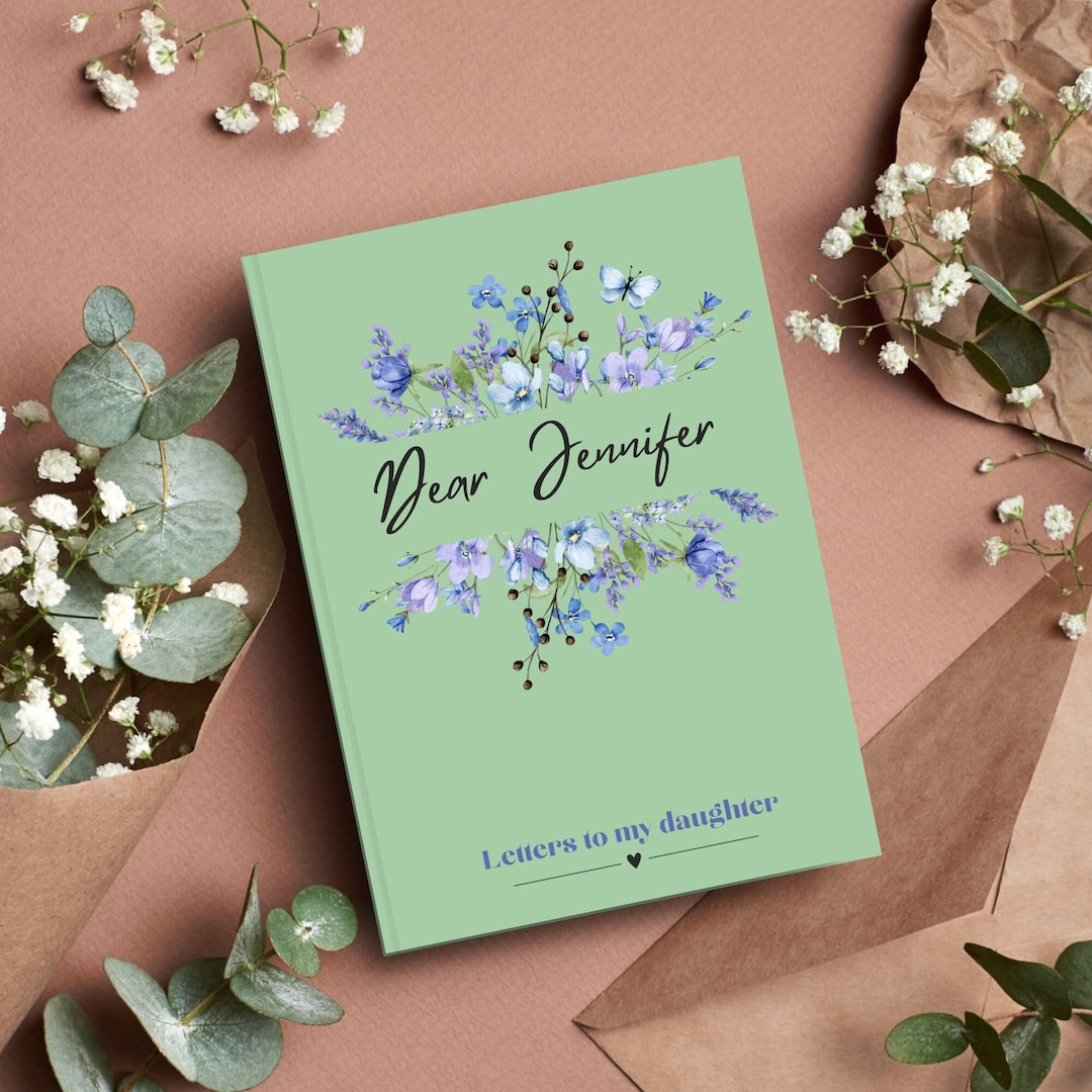 Letters to My Daughter Personalized Journal, Dear Daughter Journal ...