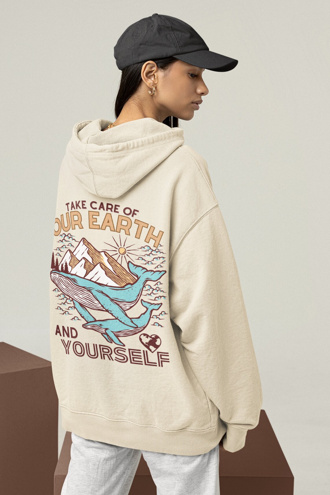 Take Care of Our Earth Hoodie Earth Day Hoodie Trendy Hoodie Aesthetic ...