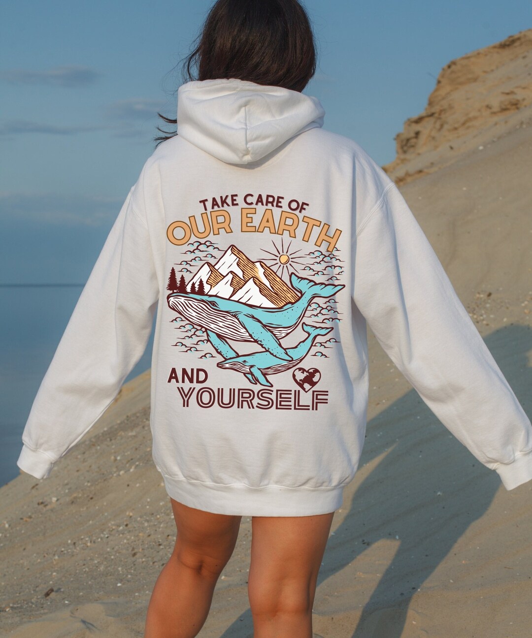 Take Care of Our Earth Hoodie Earth Day Hoodie Trendy Hoodie Aesthetic ...