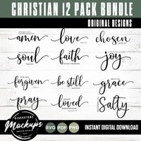 Scripture Svg - Etsy