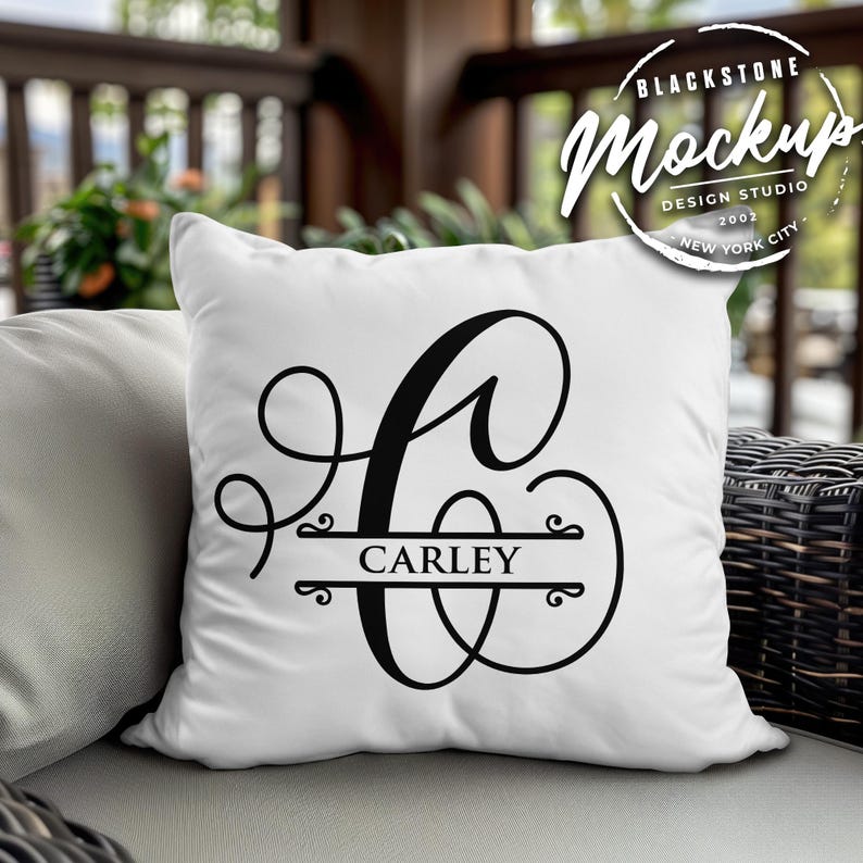 Split Monogram Alphabet SVG, DXF, PNG, Split Monogram Frame Alphabet ...