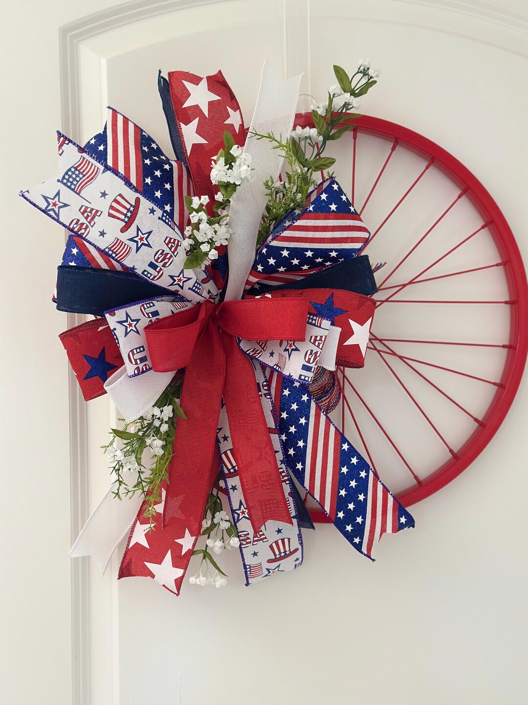 Patriotic Bycycle Rim - Etsy