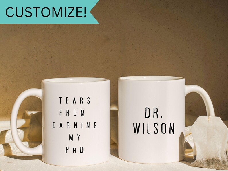 Tears From My Phd, Phd Graduation Gift, Phd Gift Idea Mug for Women and ...