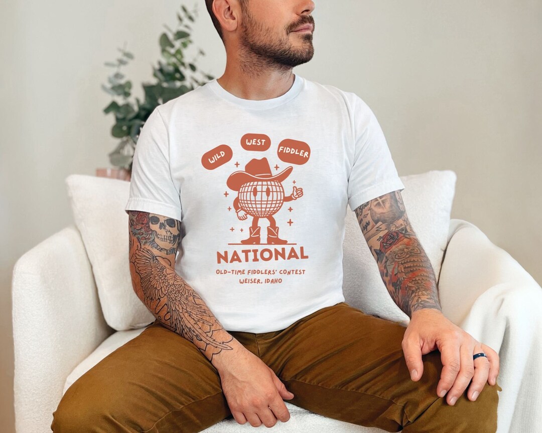 National Old Time Fiddlers' Contest Shirt, Fiddle Shirt, Men's Fiddle ...
