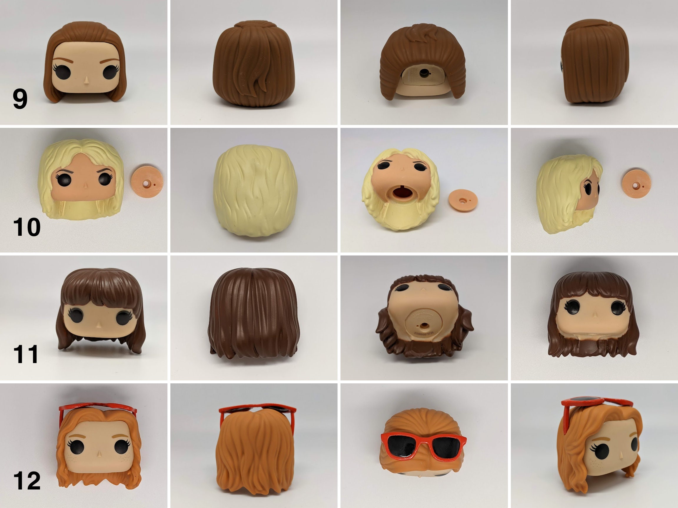 FEMALE HEAD & BODIES for Customizing Funko Pop Figures - Etsy