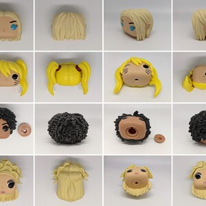 FEMALE HEAD & BODIES for Customizing Funko Pop Figures - Etsy
