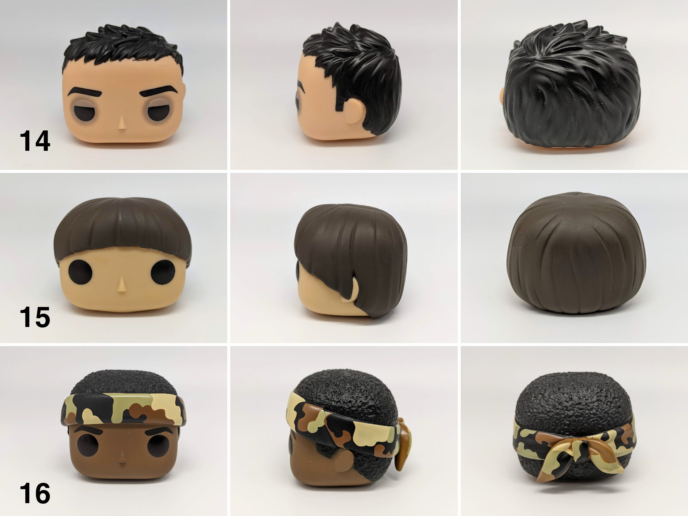 MALE HEADS for Customizing Funko Pop Figures - Etsy