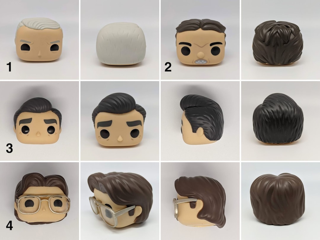 MALE HEADS for Customizing Funko Pop Figures - Etsy