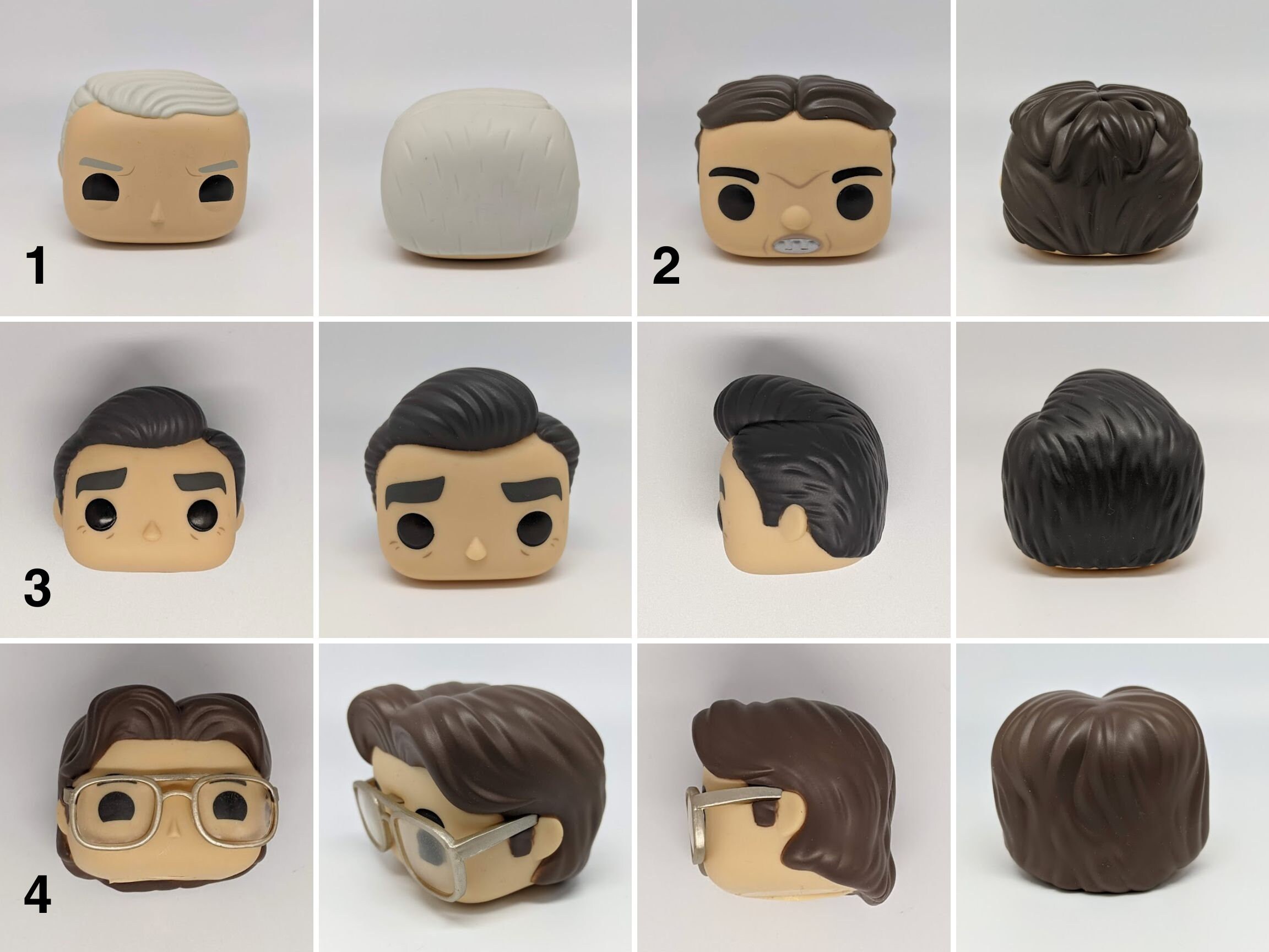 MALE HEADS for Customizing Funko Pop Figures - Etsy