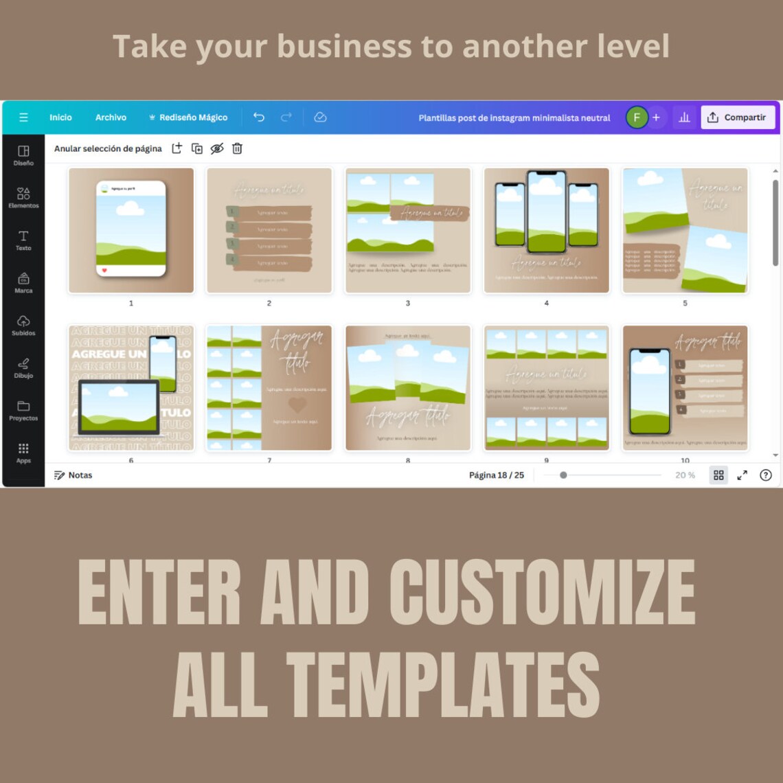 25 Editable Templates in Canva - Etsy