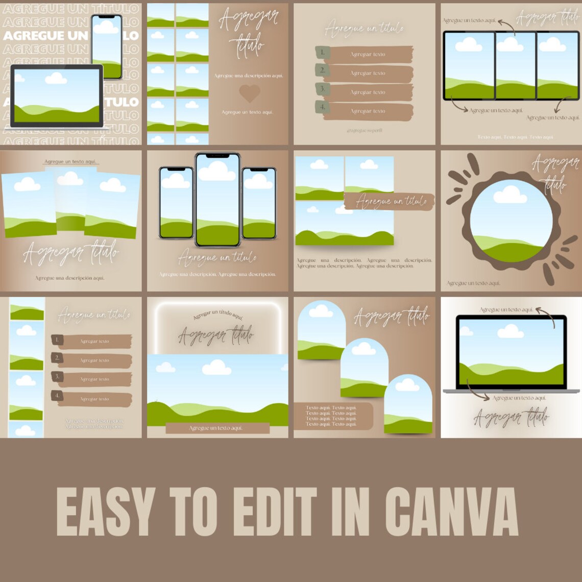 25 Editable Templates in Canva - Etsy