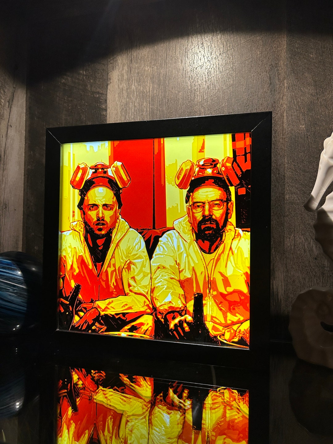 Breaking Bad Jesse Walter LED Lightframe - Etsy