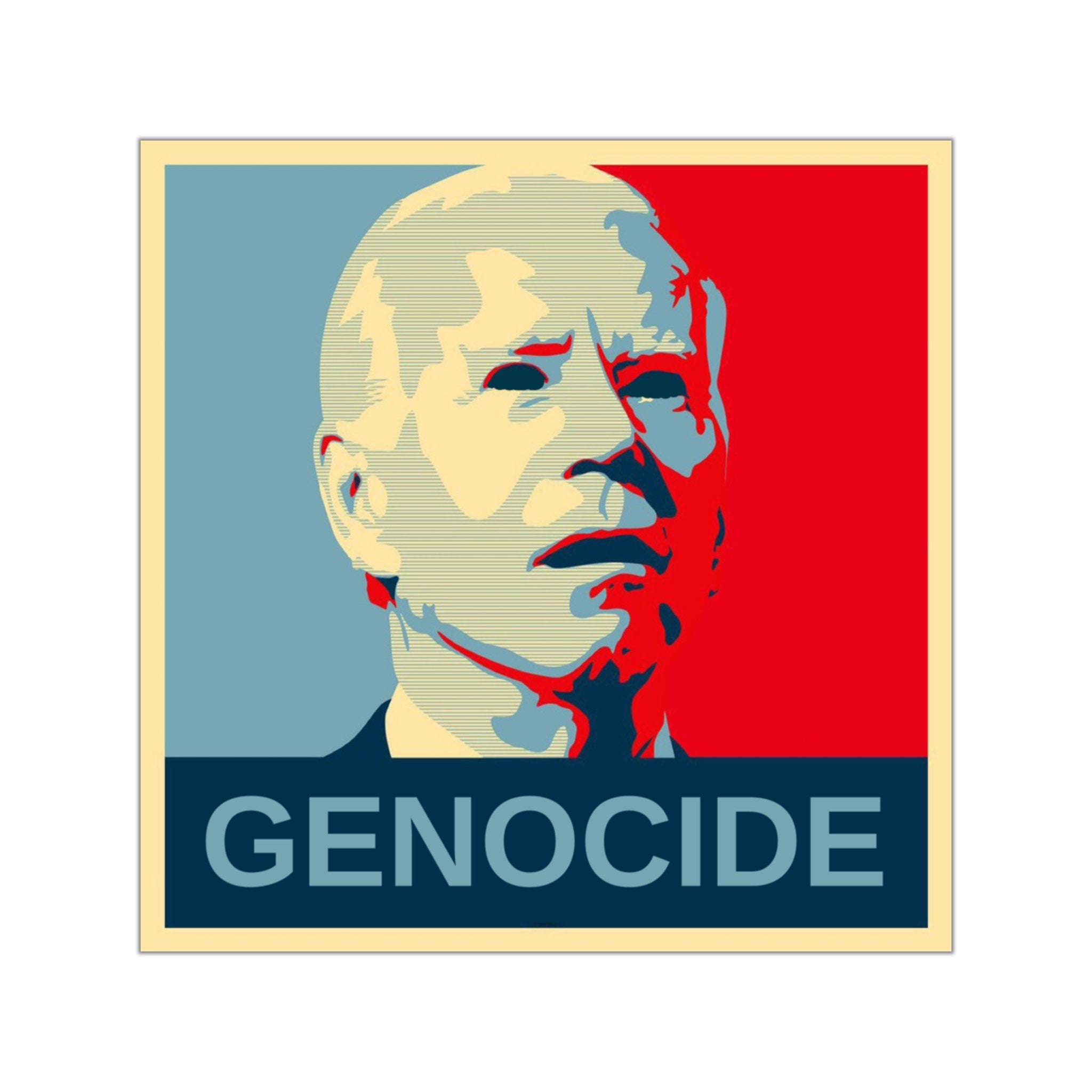 Genocide Joe Biden - Vinyl Sticker - Etsy