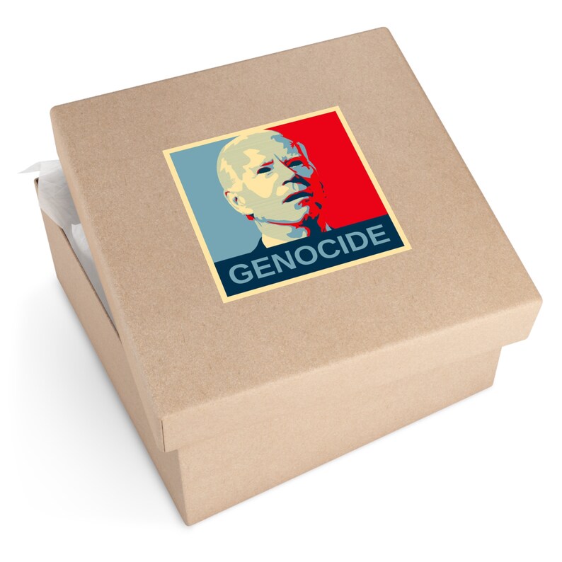 Genocide Joe Biden - Vinyl Sticker - Etsy