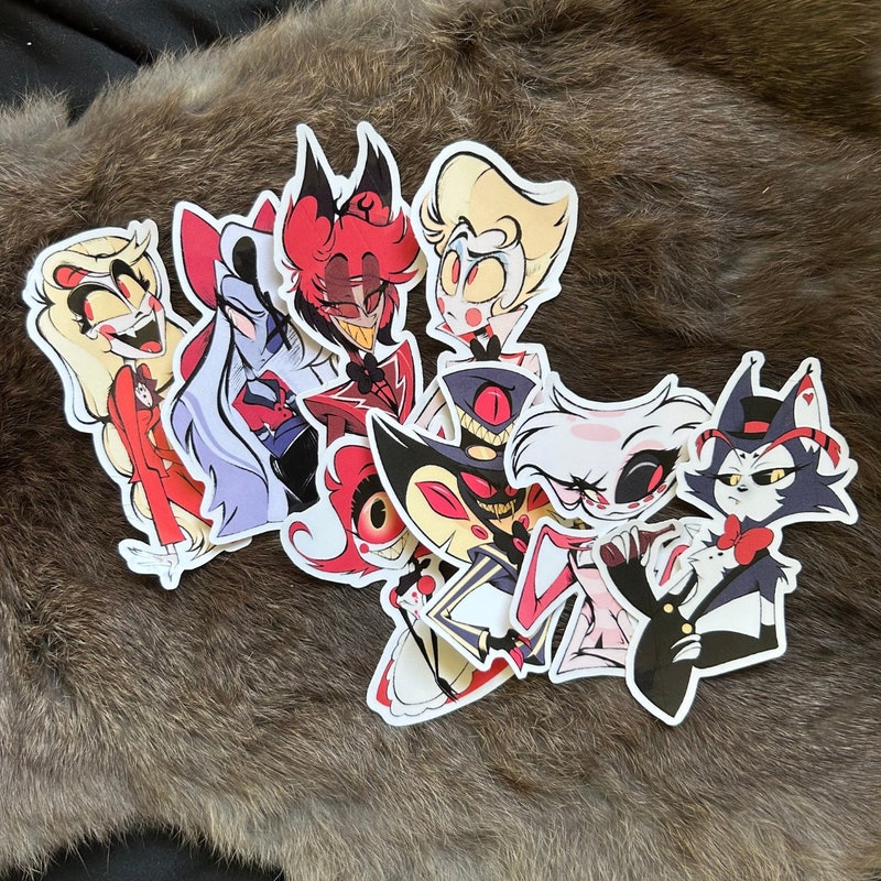 Hazbin Hotel Stickers - Etsy