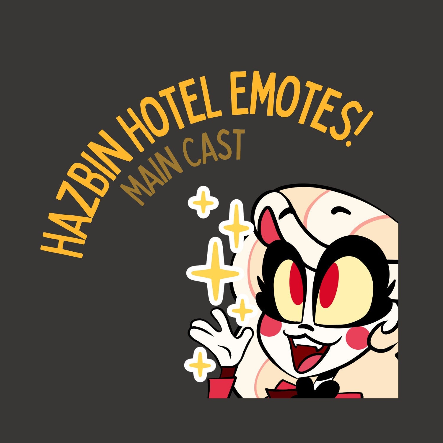 Hazbin Hotel Emotes - Main Cast - Etsy