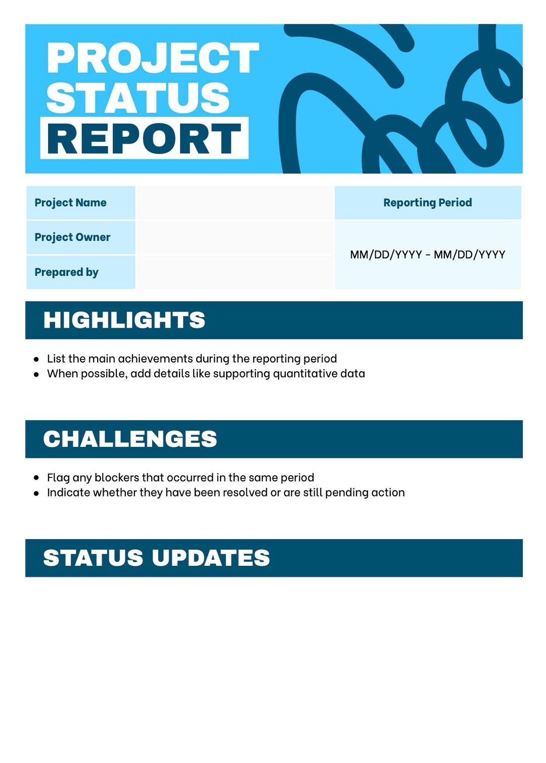 Project Status Report - Etsy