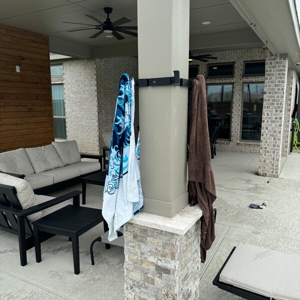 Pool Towel Rack - Etsy