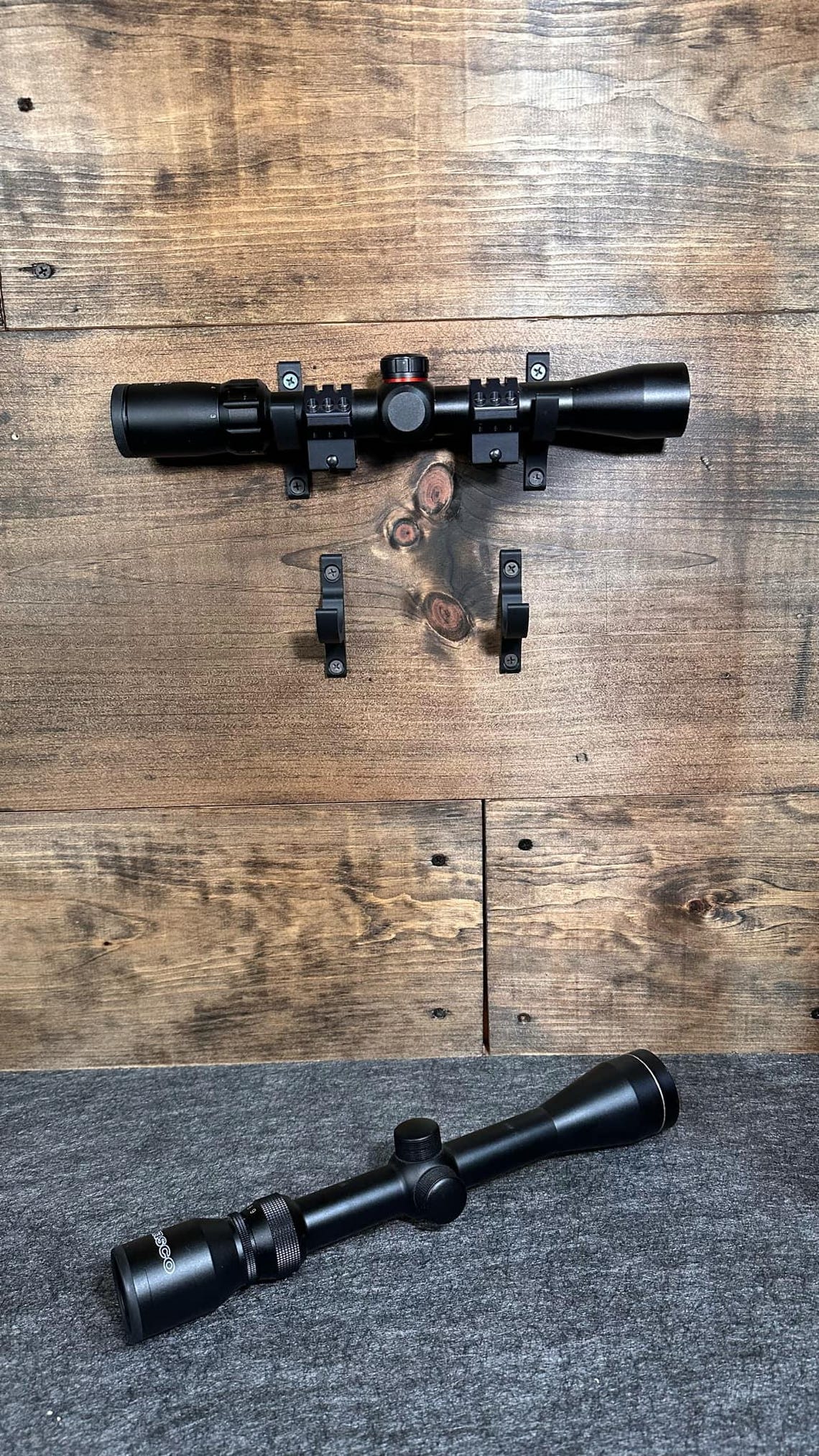 Wall Mounted Scope Holder, Rifle Scope Storage Solution, Hunting Gift ...