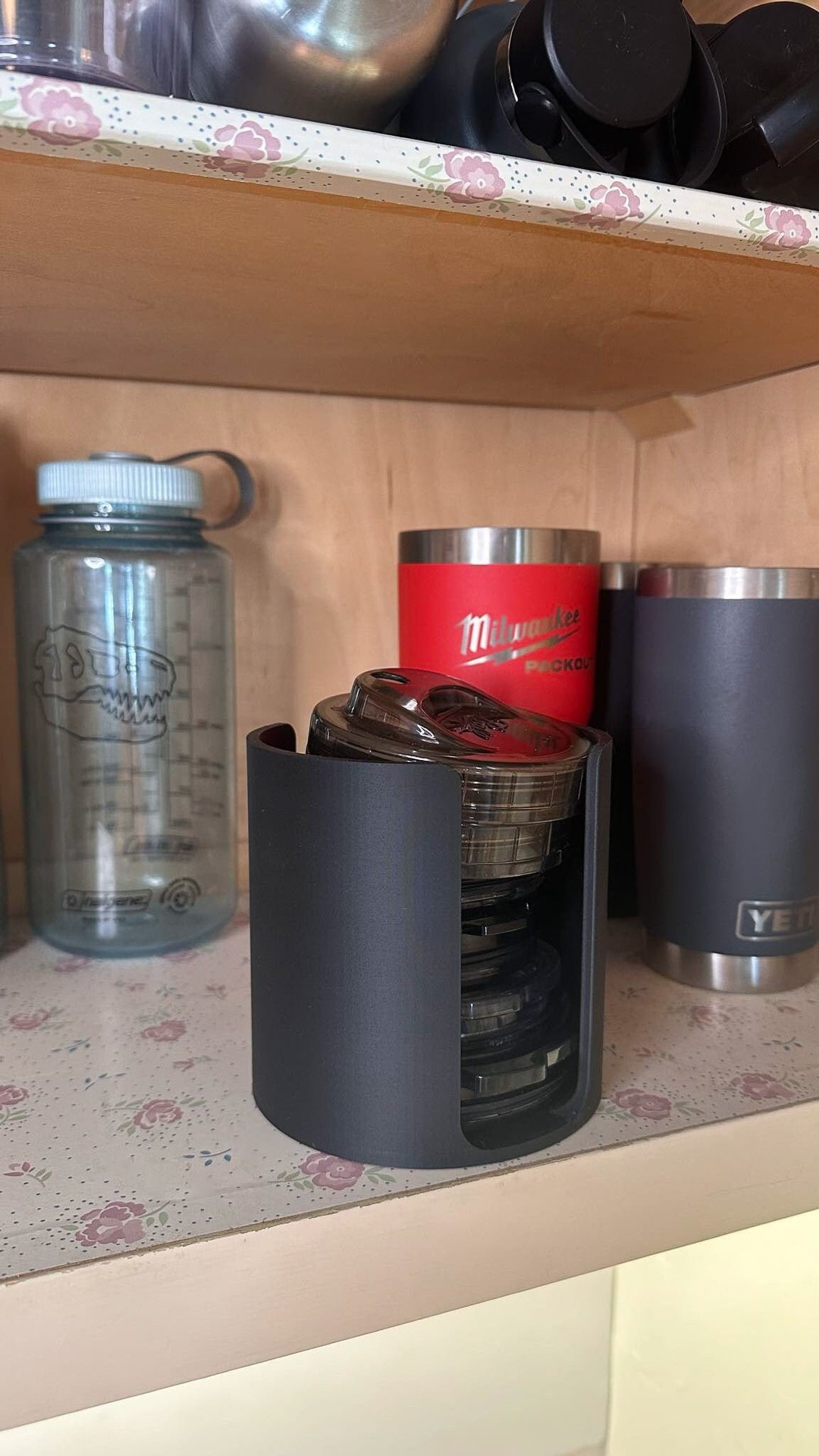 Yeti Stanley Lid Organizer, Kitchen Organizer for Tumbler and Cup Lids ...
