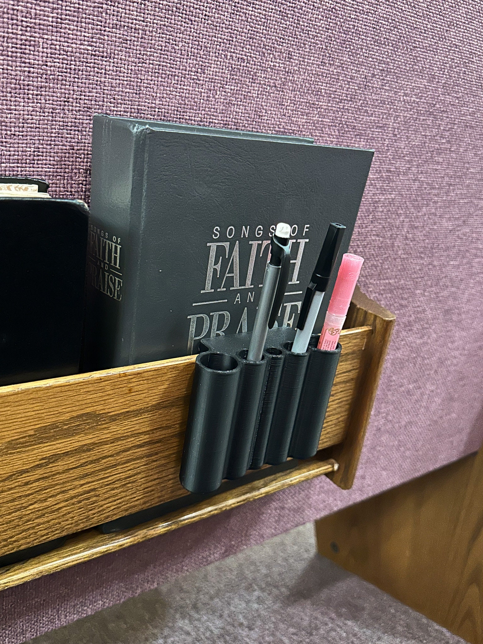 Pen Holder Church Pew Multiple Size Multiple Use Pen Holder - Etsy