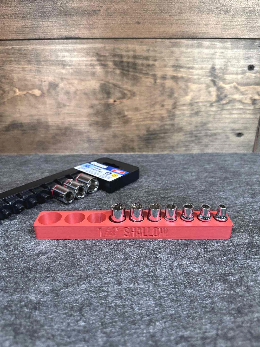 1/4" Socket Set Organizer: for Harbor Freight Quinn 10 Piece Set - Etsy