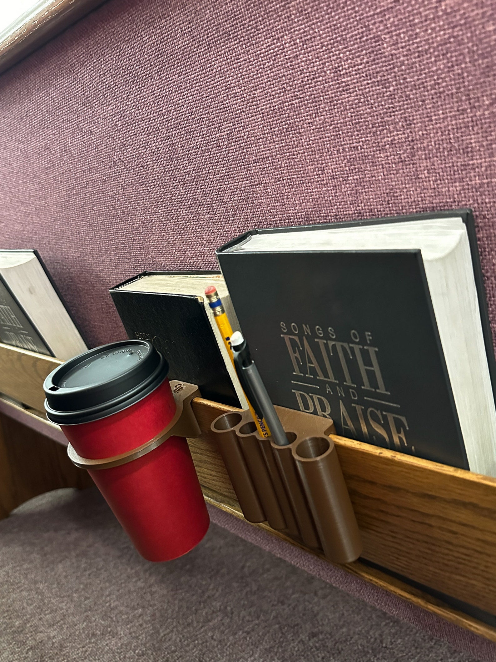 Pen Holder Church Pew Multiple Size Multiple Use Pen Holder - Etsy