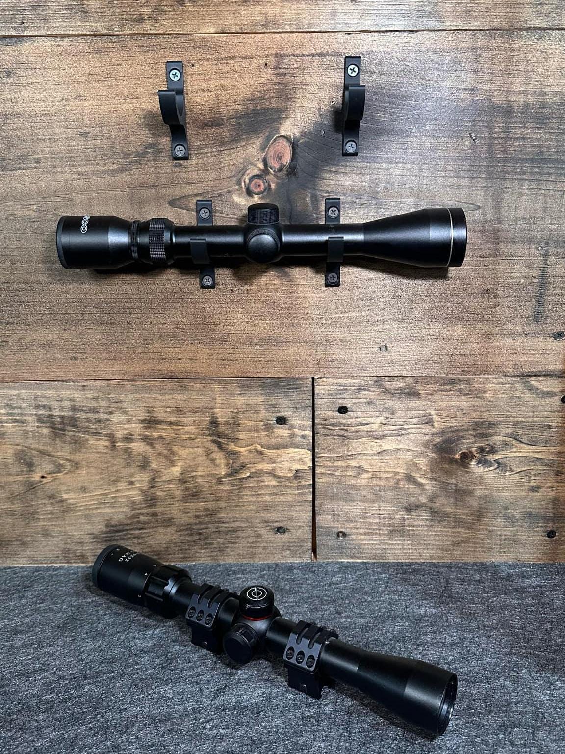 Wall Mounted Scope Holder, Rifle Scope Storage Solution, Hunting Gift ...