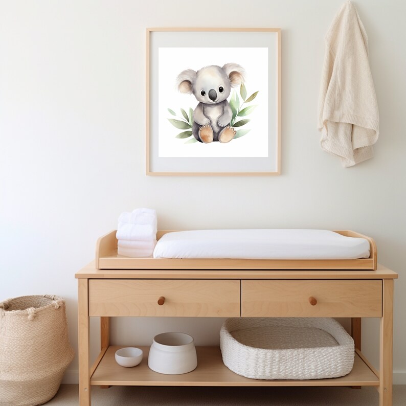 Koala Watercolour Print DIGITAL PRINT FILE - Etsy