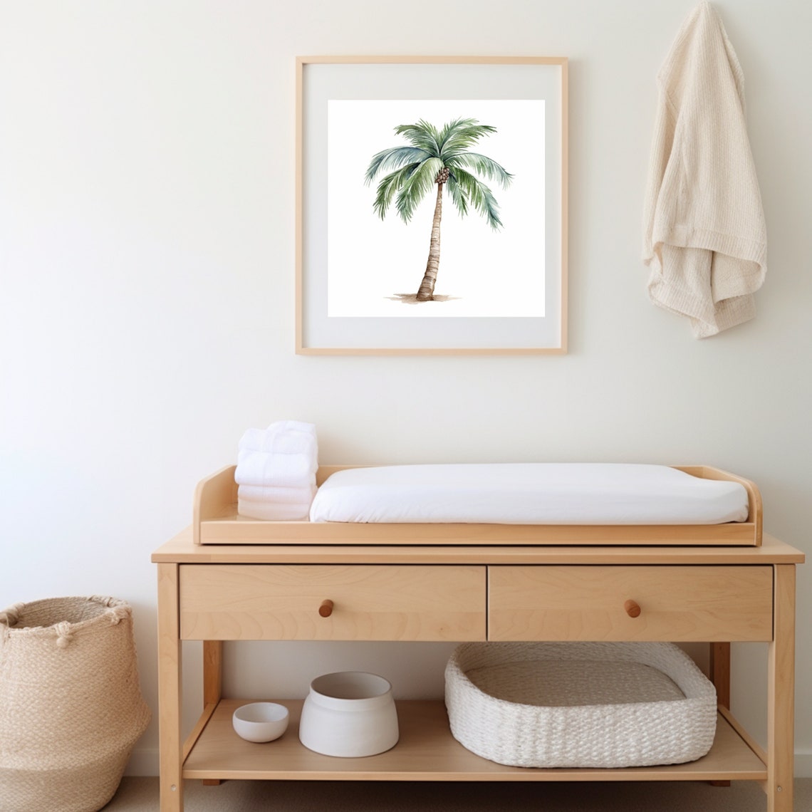 Palm Tree Watercolour DIGITAL PRINT FILE - Etsy