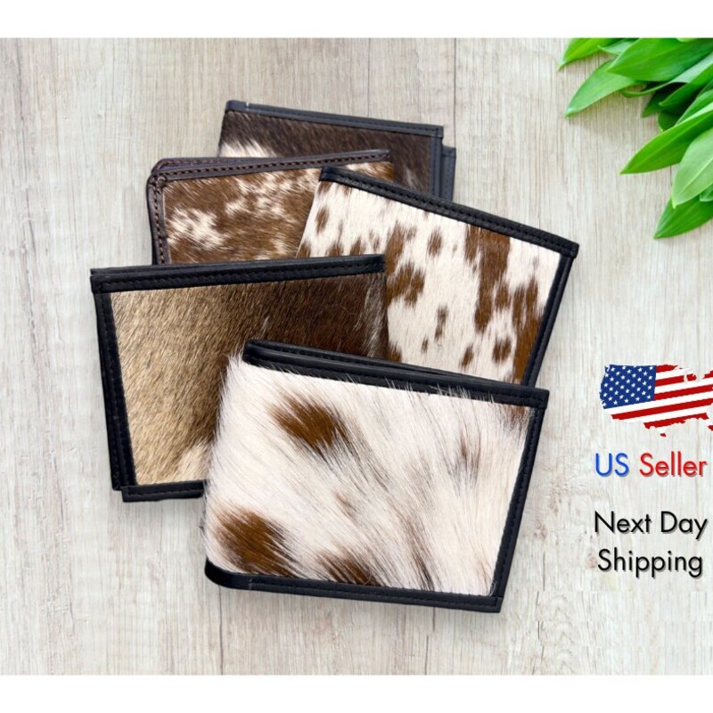Cow Leather Wallet - Etsy