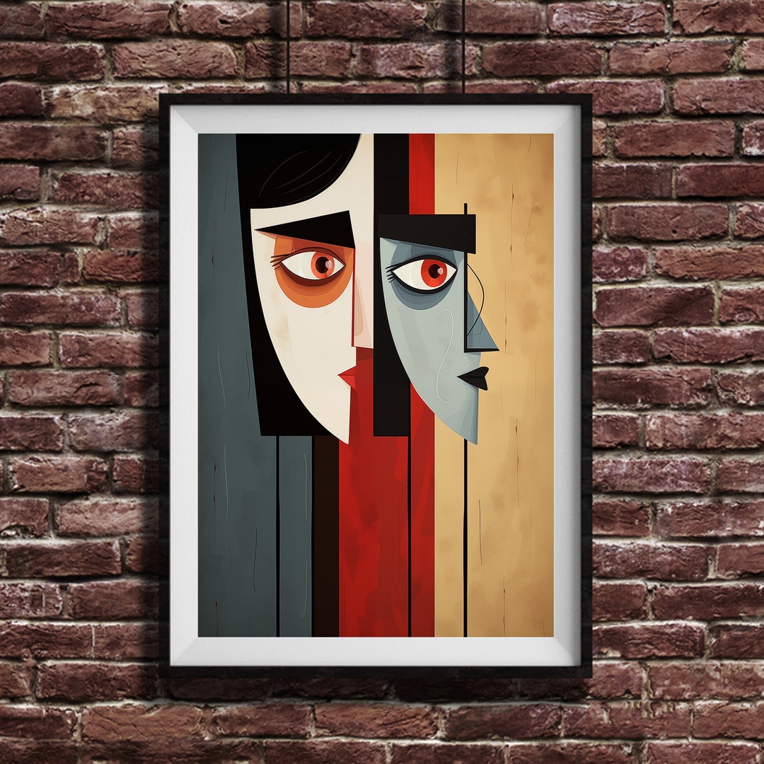 Dual Perspectives,dual-face,character Art,beauty of Human,diy ...