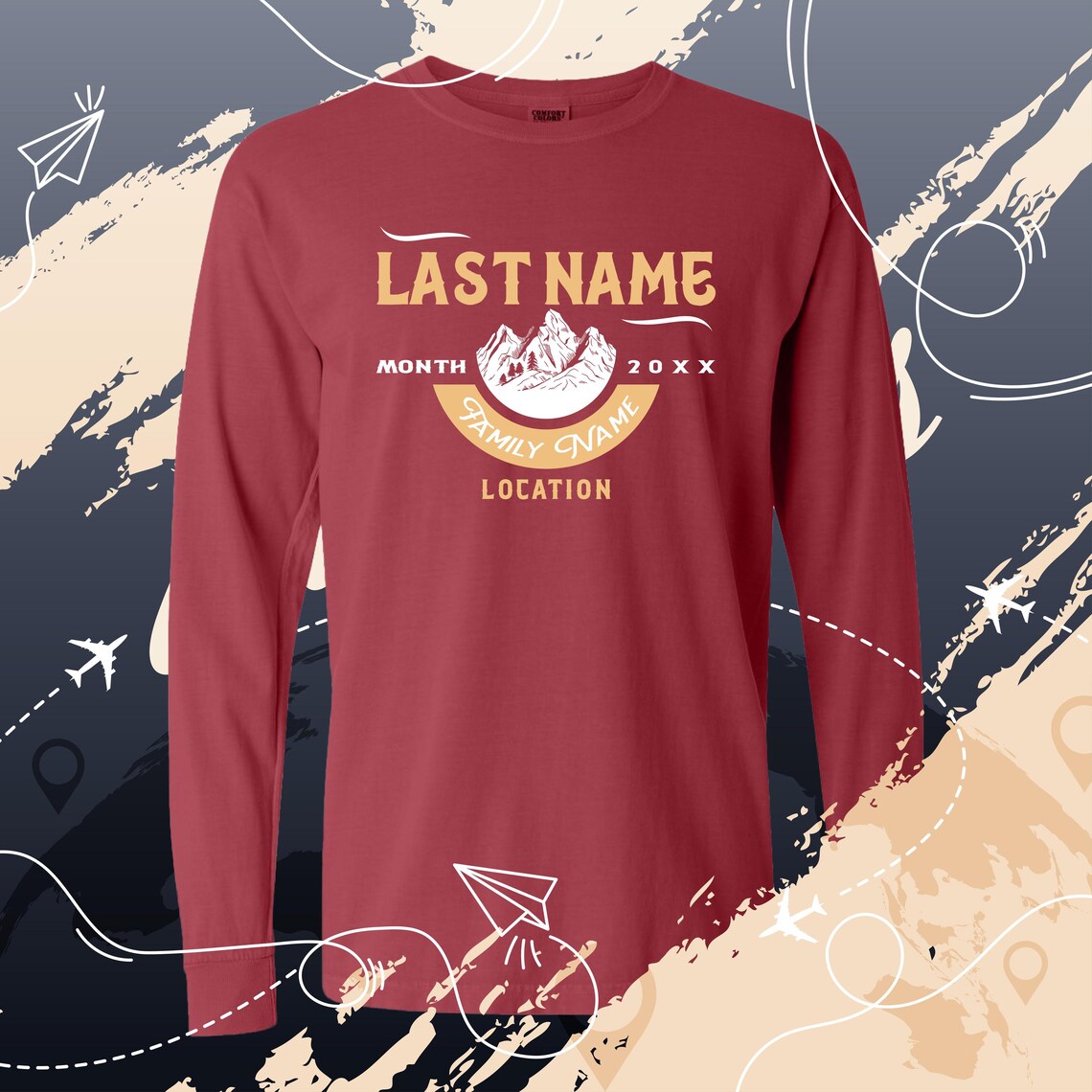 Last Name Family Reunion Svg, DTF Gang Sheet, DTF Transfers, Family ...