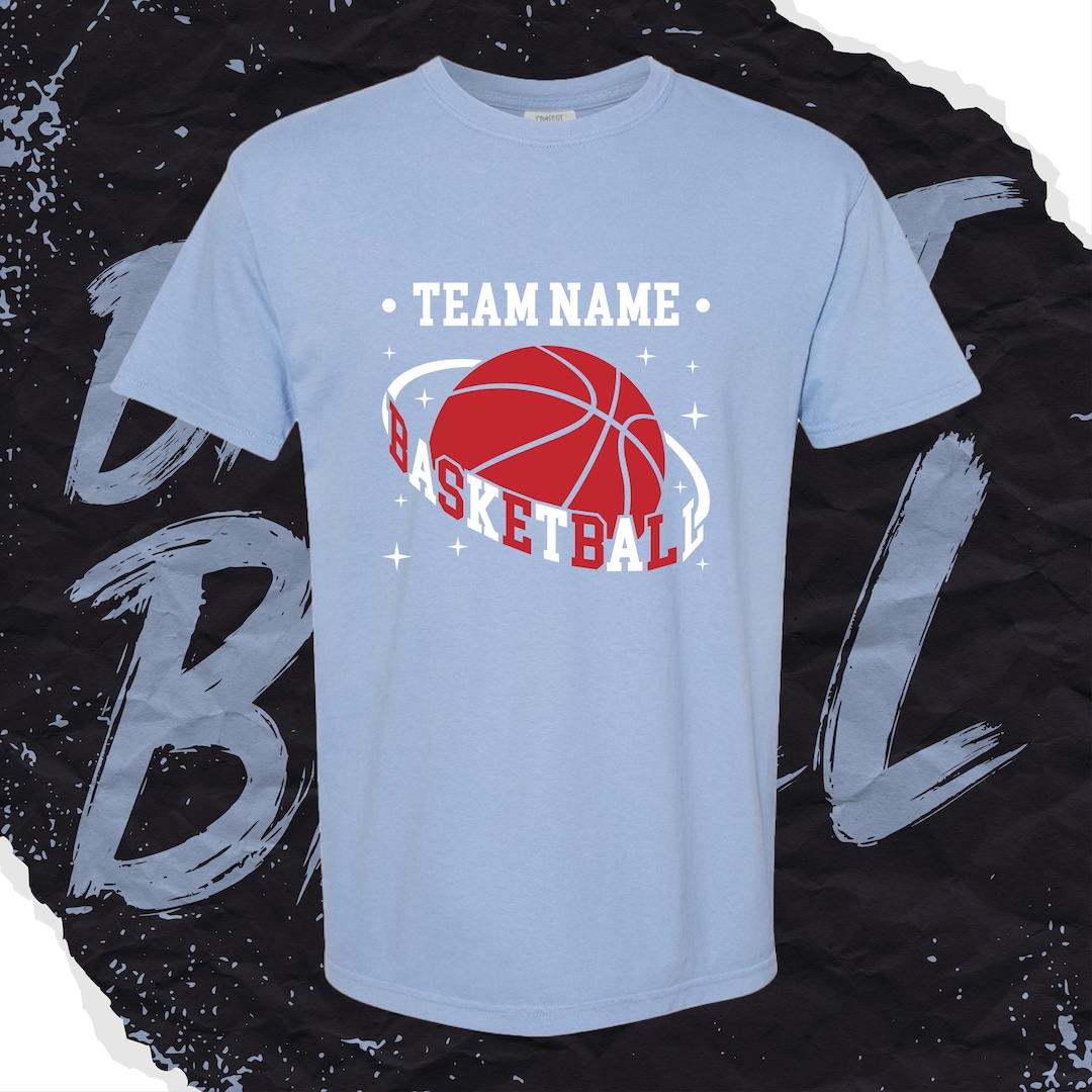 Basketball Team Template, Svg Cut File DTF Basketball Design DIY Eps ...