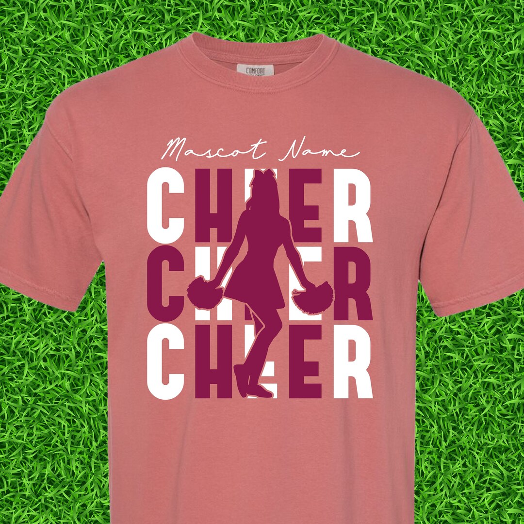 Cheer Mascot Svg, Svg Files for Cricut, Svg for Shirts, Svg for ...