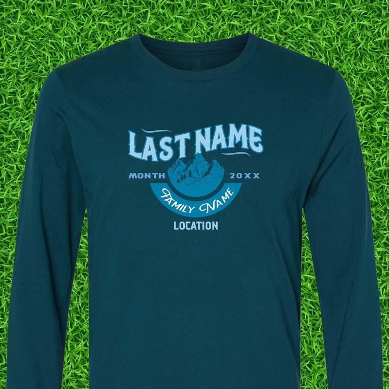 Last Name Family Reunion Svg, DTF Gang Sheet, DTF Transfers, Family ...